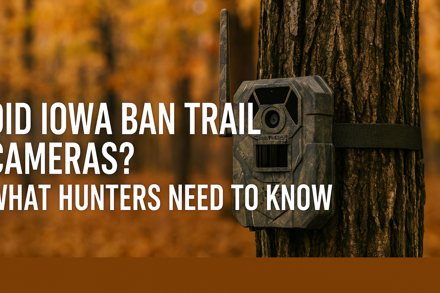 Did Iowa Ban Trail Cameras? What Hunters Need to Know in 2025 – Magic Eagle
