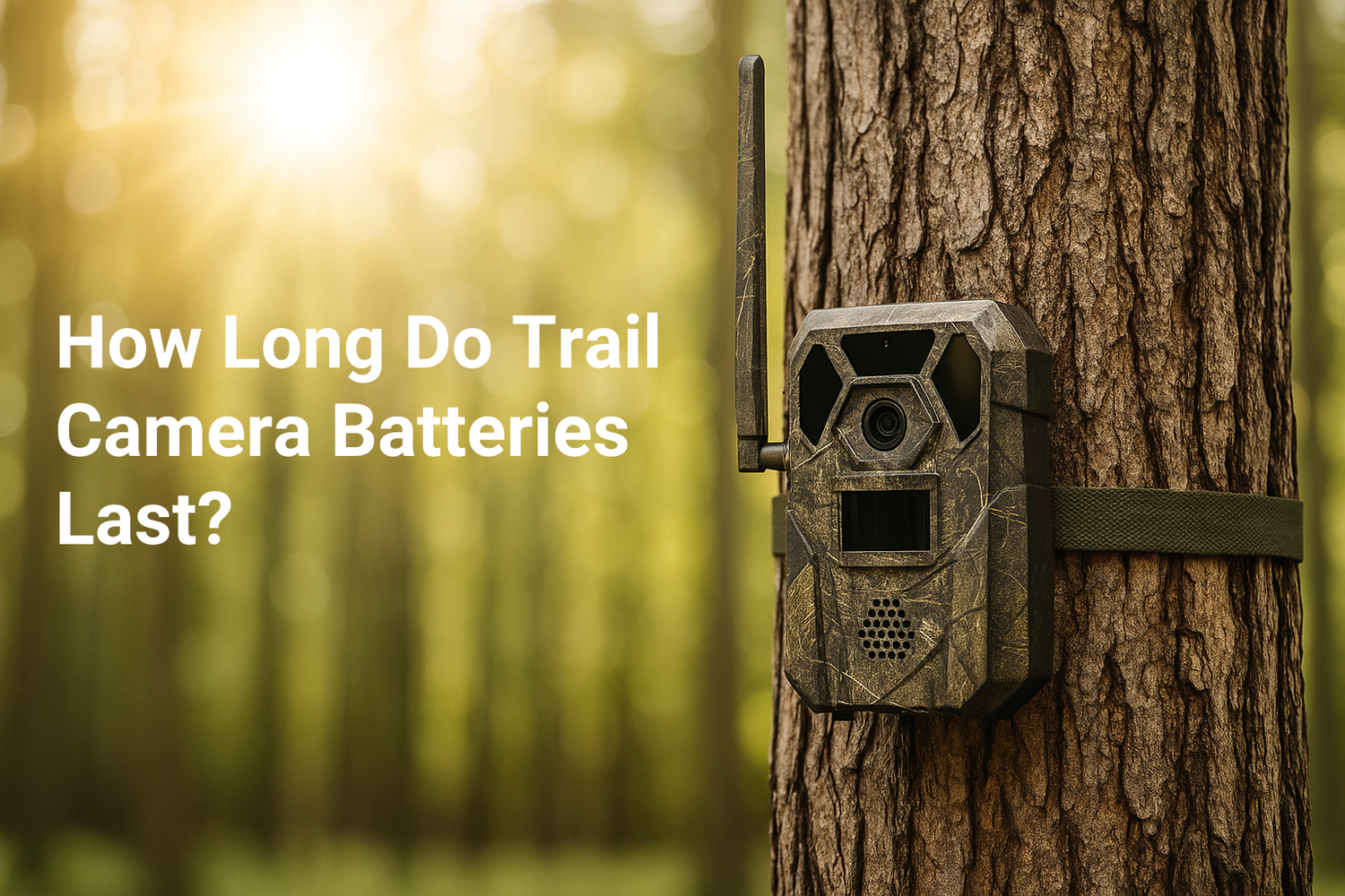 How Long Do Trail Camera Batteries Last? A Complete Guide – Magic Eagle